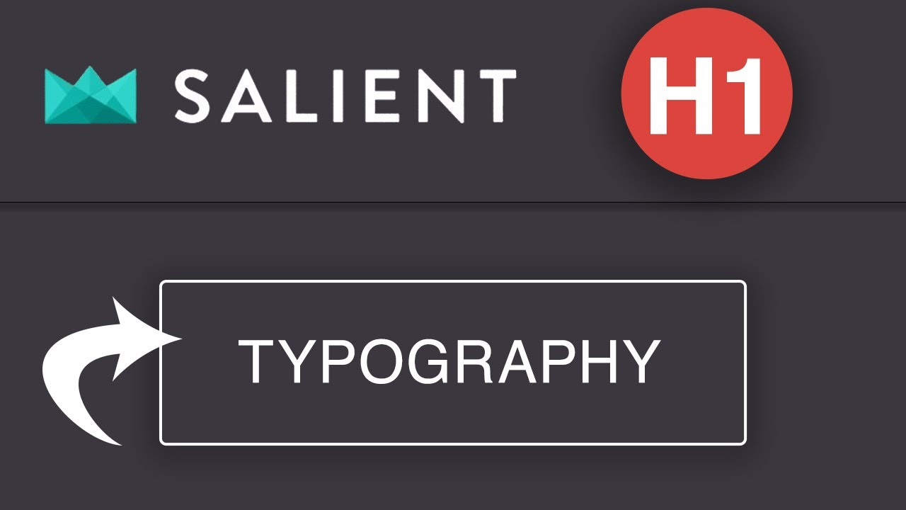Typography Masterclass (Salient Wordpress Theme) + Troubleshooting - YouTube