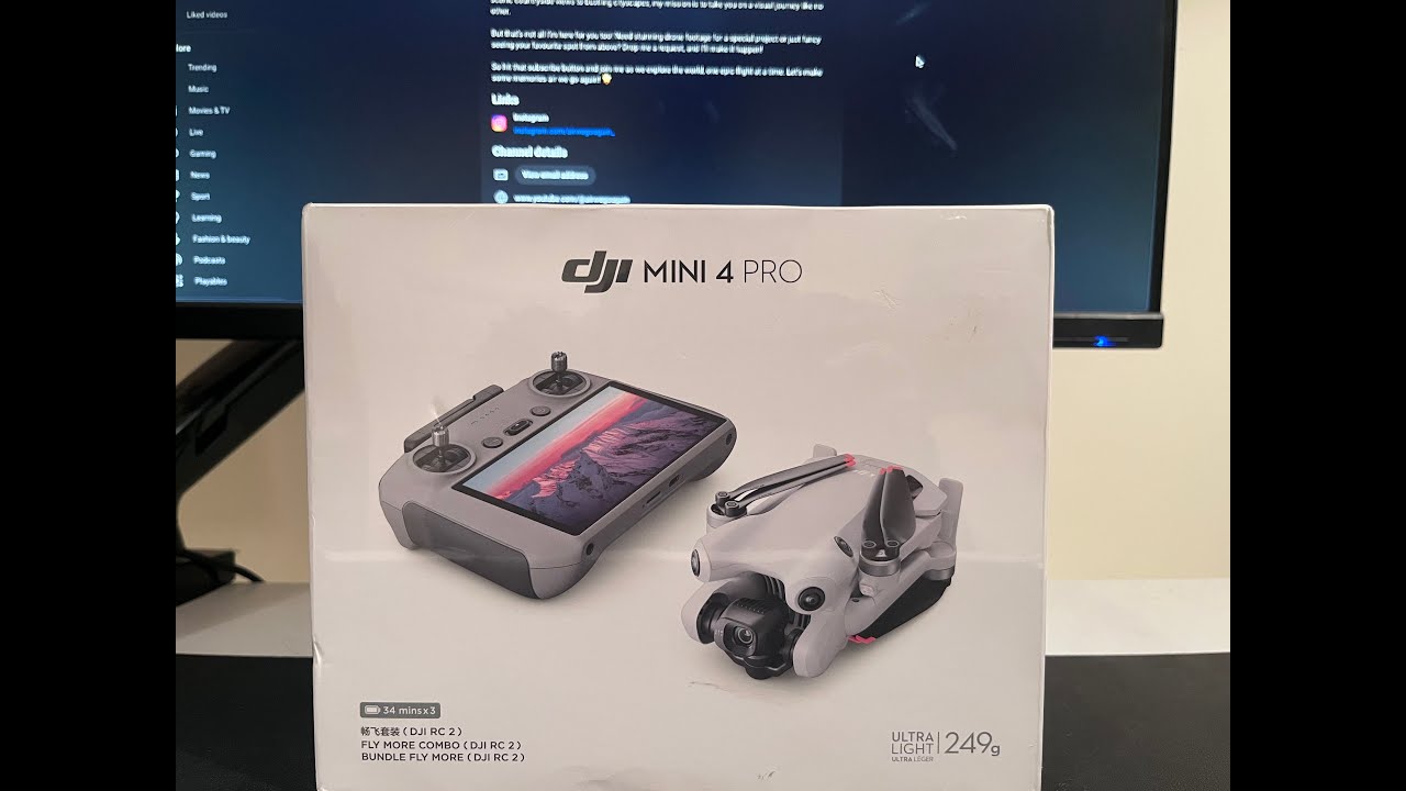 DJI Mini 4 Pro Unboxing: Compact Powerhouse Revealed! - YouTube