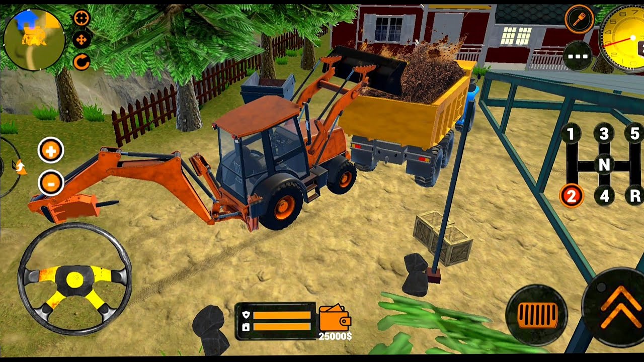 JCB Backhoe Loader Simulator Game | JCB Backhoe Simulator | Android ...