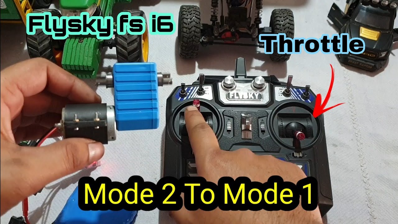 Mode 2 To Mode 1 Modification | Flysky fs i6 transmitter. Mode Change ...