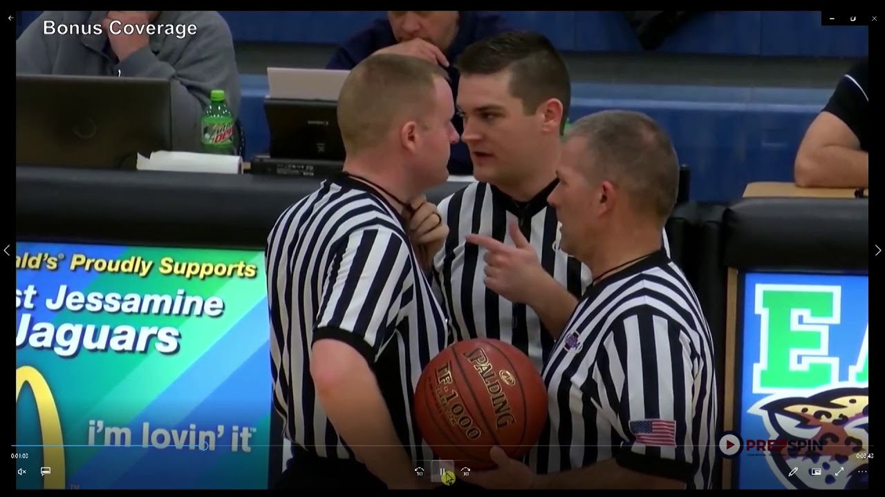 IAABO Board 214 Atypical Play 1 - YouTube