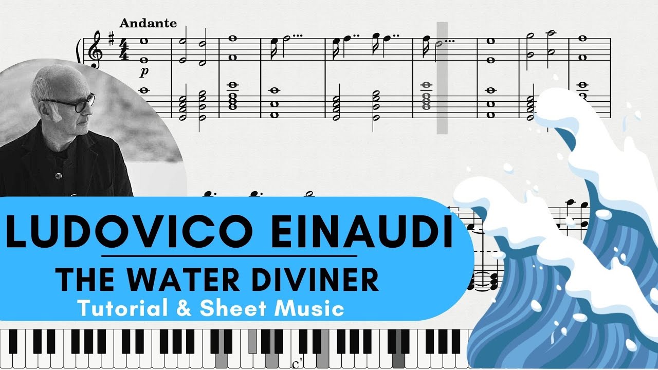 Ludovico Einaudi - The Water Diviner | Piano Solo Acordes - Chordify
