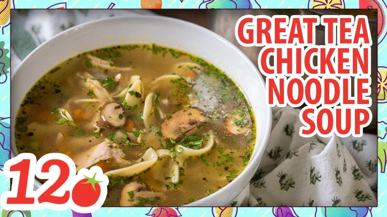 How to Make: Green Tea Chicken Noodle Soup - YouTube