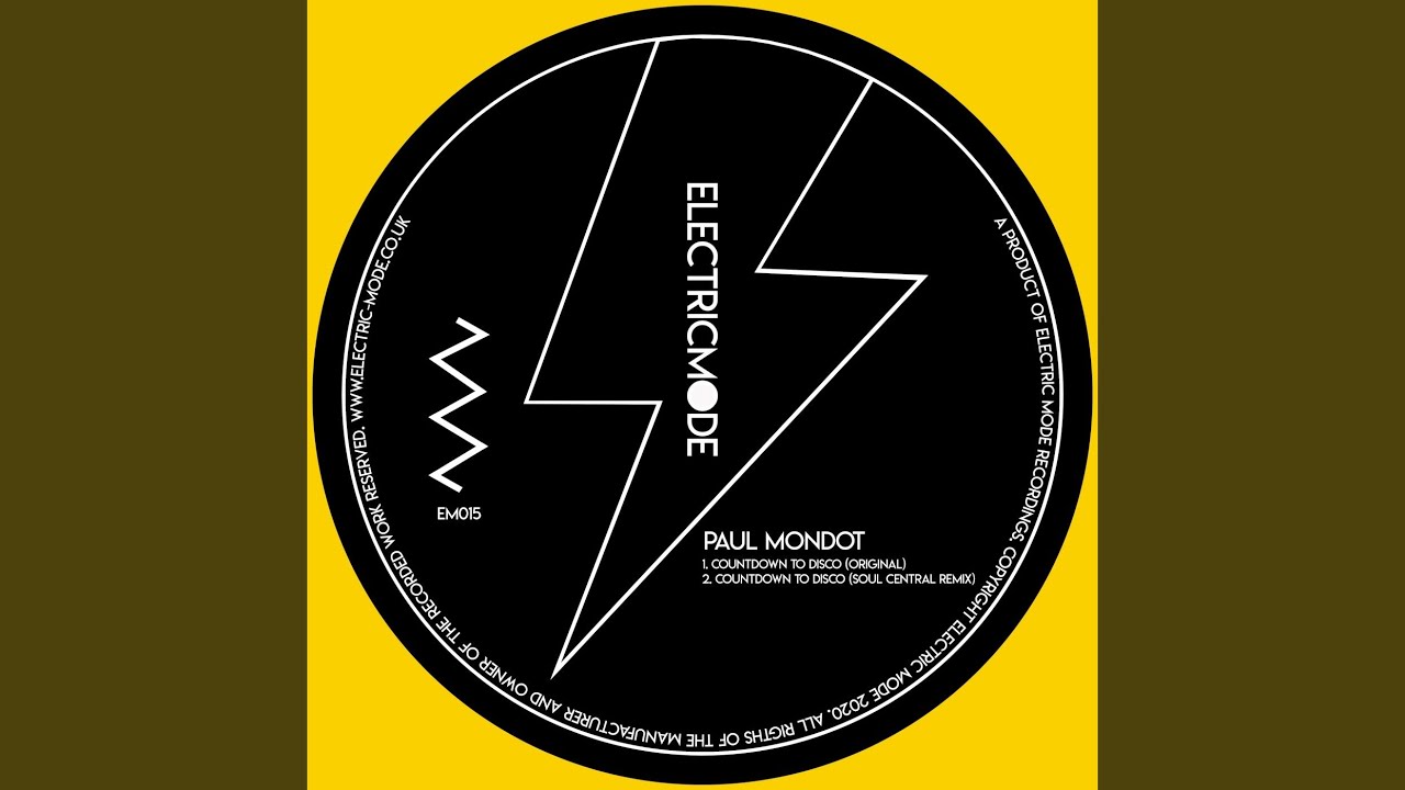 Countdown To Disco (Original Mix) - YouTube