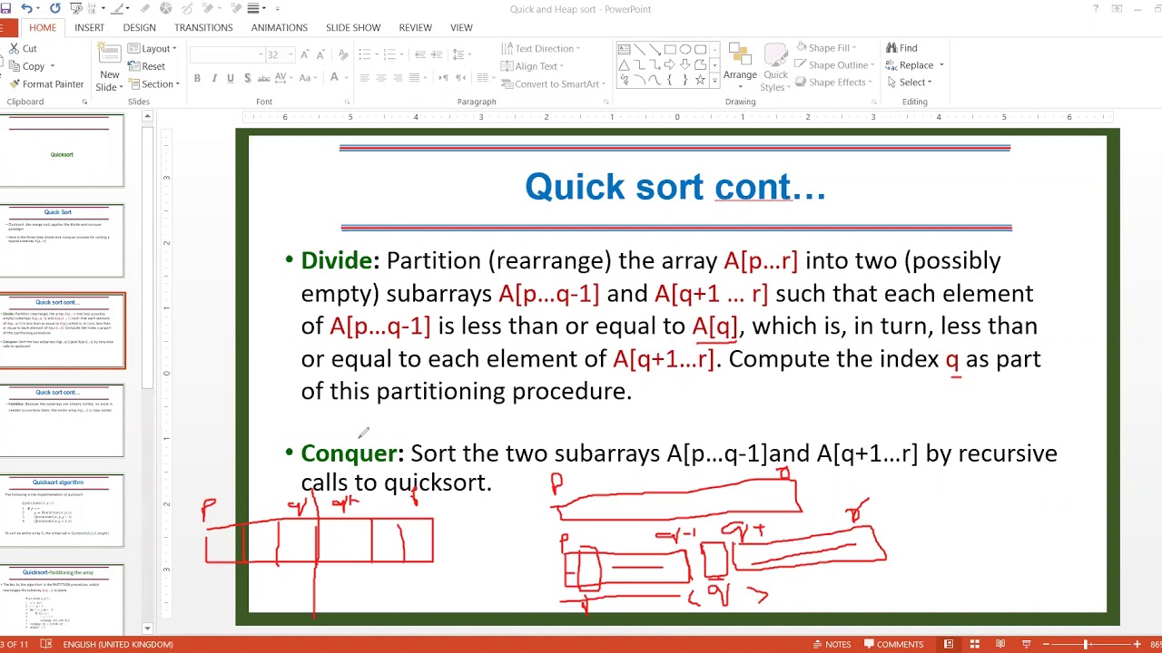 Quicksort part 1 - YouTube Quicksort part 1 - YouTube