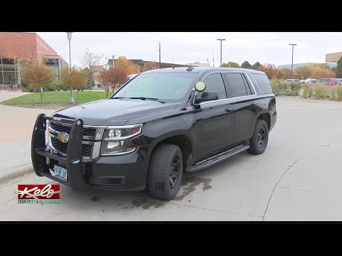Heavy law enforcement presence in Brookings for College GameDay