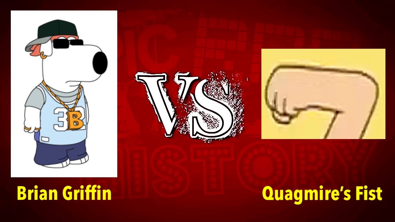 Brian Griffin vs Quagmire's Fist - Epic Rap Battles of History - YouTube