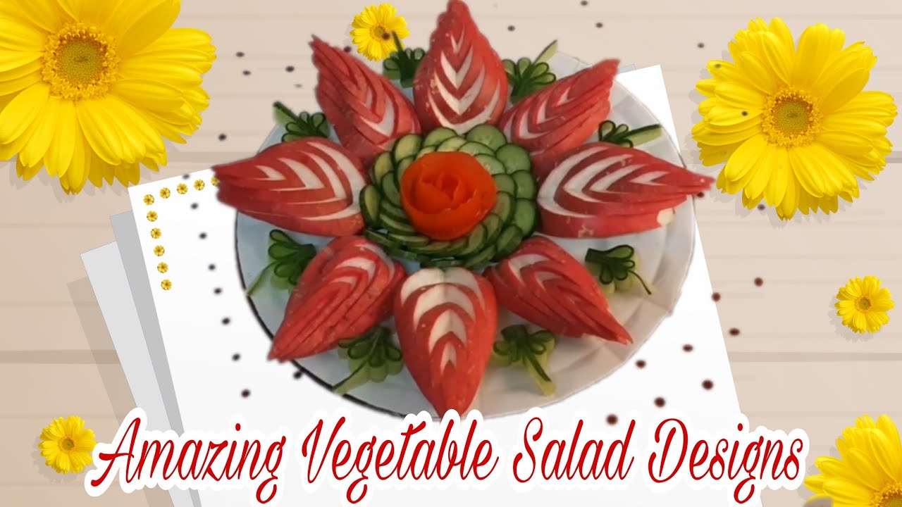 Supper Easy and Beautiful Vegetable Decoration/Vegetable Art/Food ...