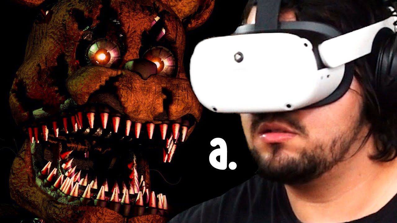 FNAF 4 en VR da MUCHO MIEDO! 😱 - YouTube
