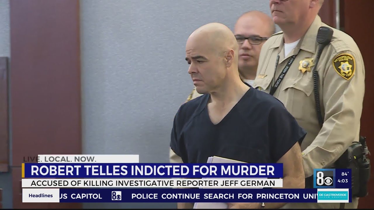 Robert Telles indicted on murder charge Wednesday in reporter's death ...
