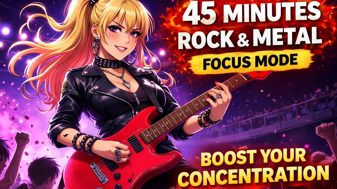 Concentration Overload | 45 Minutes of Metal & Rock 🔥 - YouTube