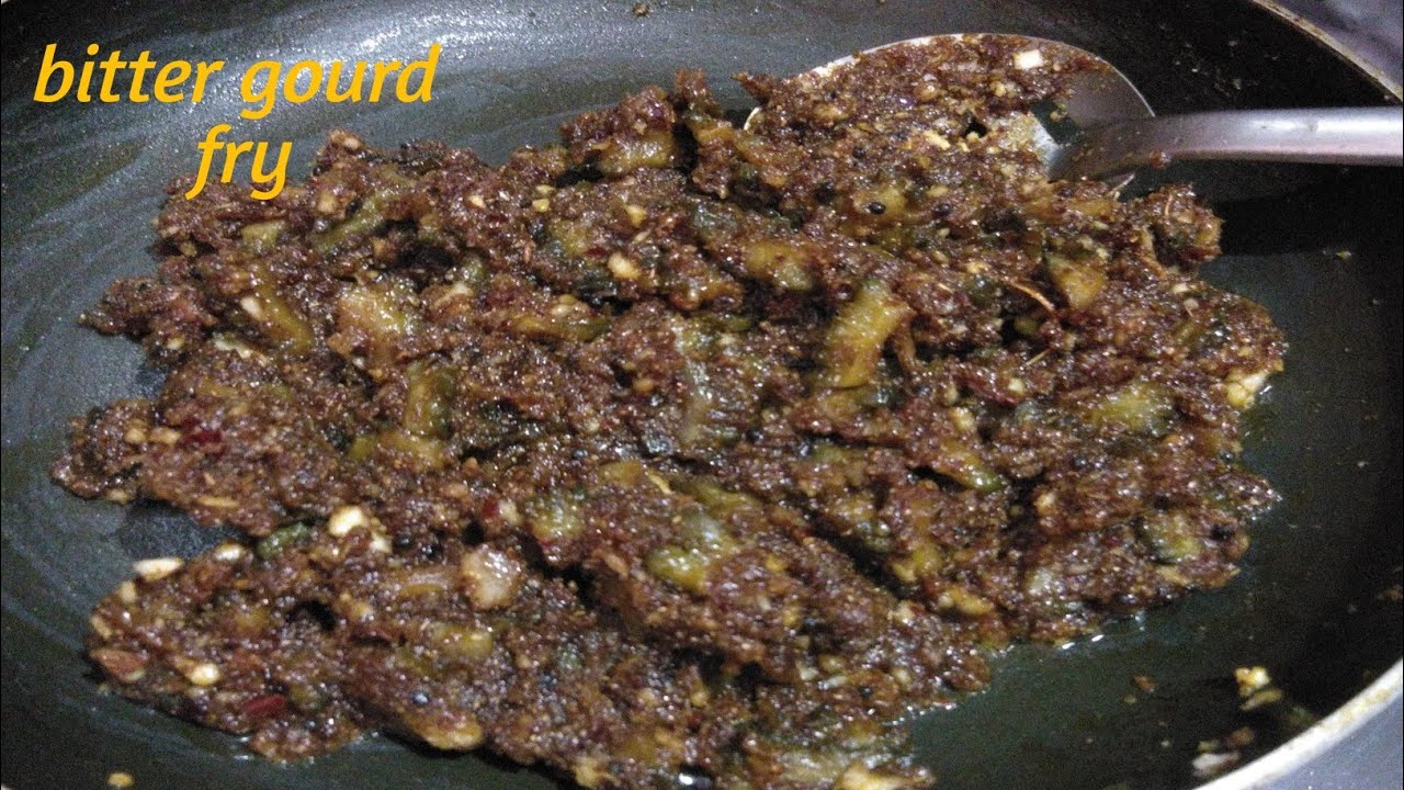 Pakarkai fry in tamil - பாகற்காய் ப்ரை bitter gourd fry tasty pavakai ...