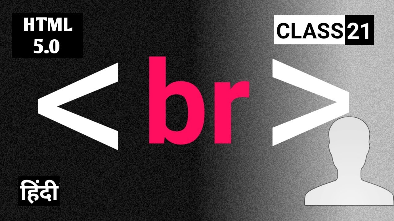 Br tag - html 5 tutorial in hindi - urdu - Class - 21 - YouTube