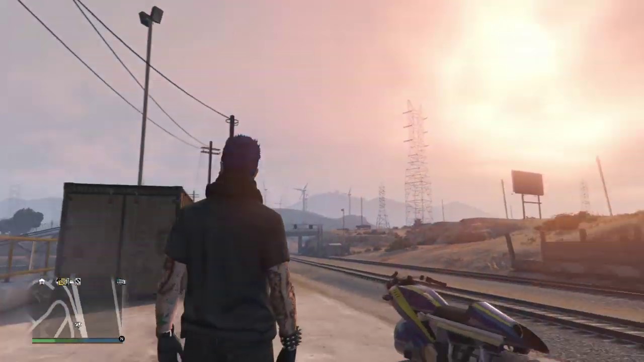 GTA Online - Action Figure Location 98 of 100 - Davis Quartz Train ...
