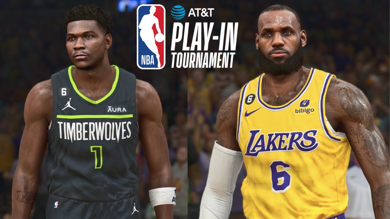 2023 NBA Play-In Tournament: TIMBERWOLVES vs LAKERS | NBA 2K23 ULTRA ...
