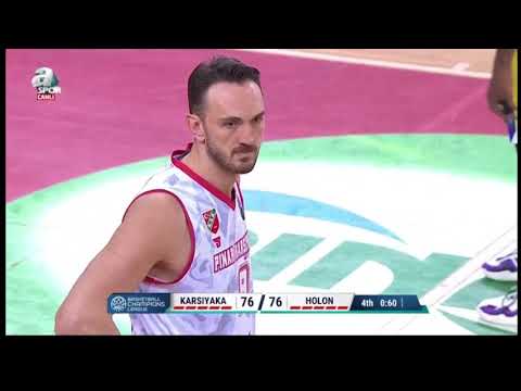 Pınar Karşıyaka - Hapoel Holon CBL Maçı Son Saniye Kararı