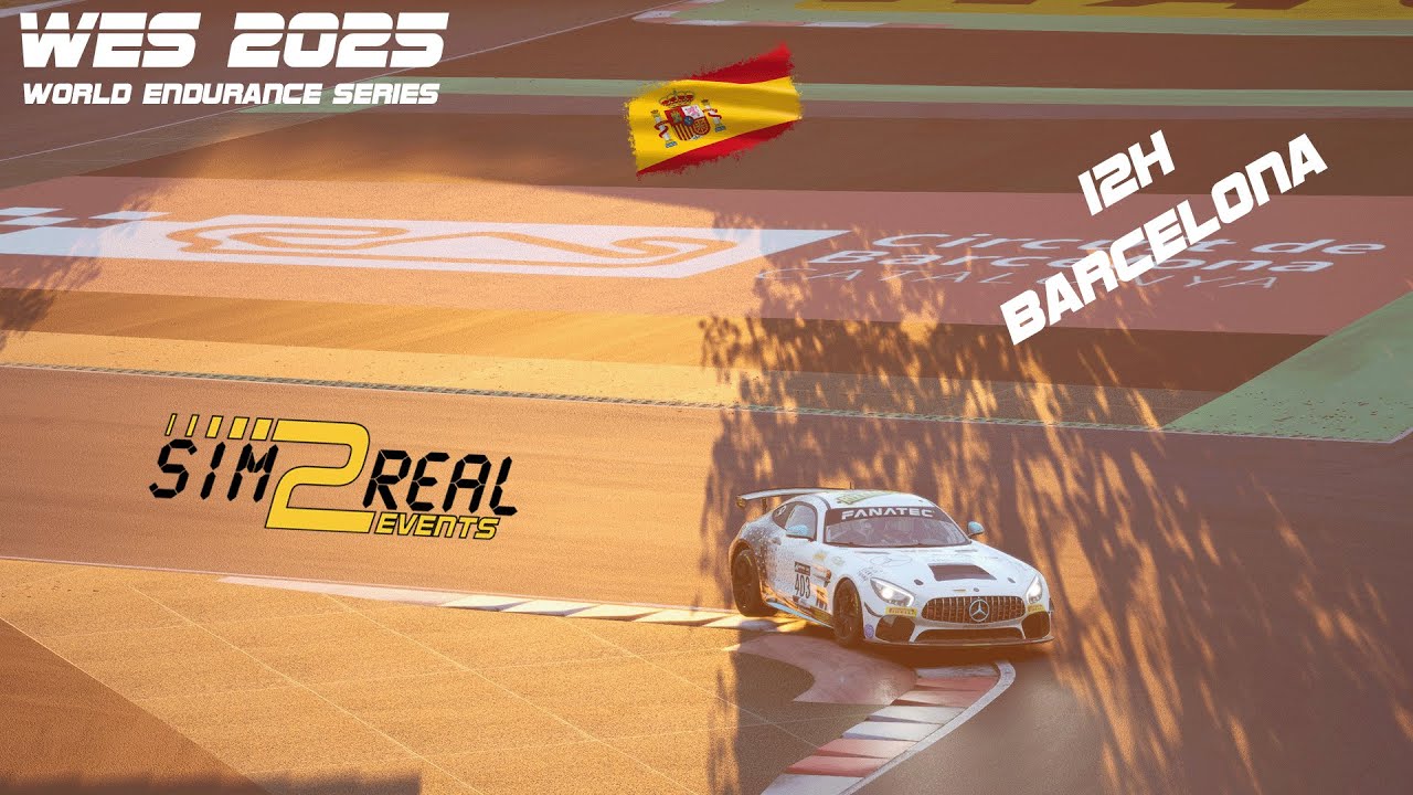 Sim2Real | World Endurance Serie 2025 | 12H Barcelona - YouTube