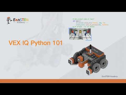 VEX IQ Python Programming Class - YouTube