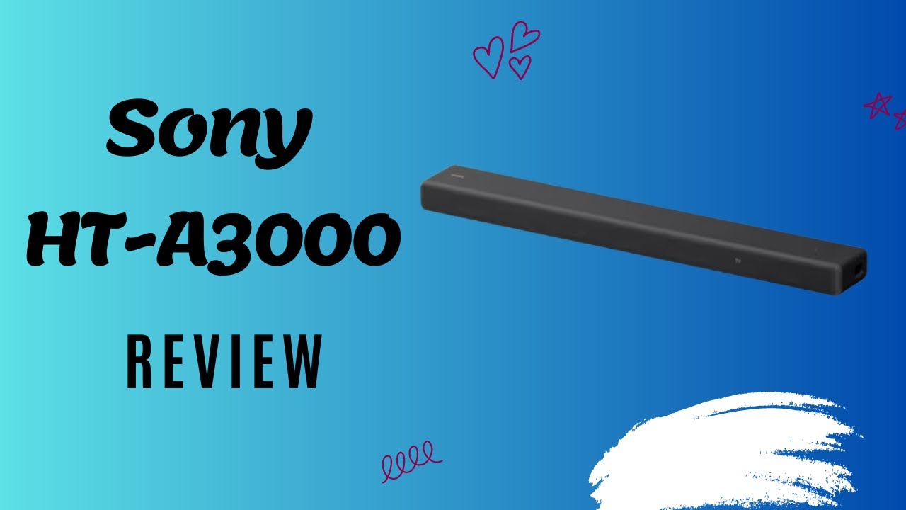 Sony HT-A3000 Review: Immersive Home Theater Experience! - YouTube