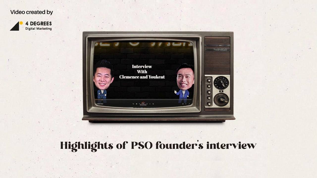 PSO Founder's Interview Highlights video. - YouTube