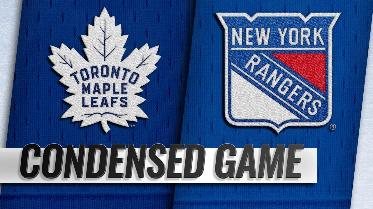 02/10/19 Condensed Game: Maple Leafs @ Rangers - YouTube