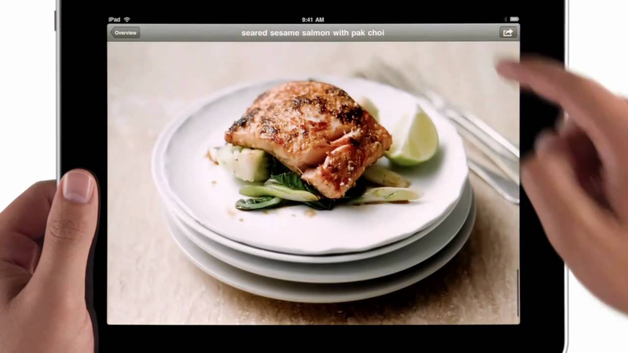 Apple iPad CM - iPad is Delicious - YouTube