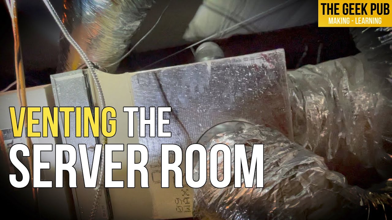 Venting the Server Room - YouTube