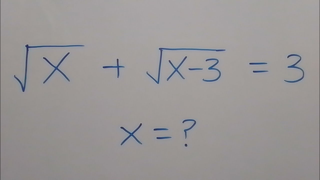 Germany | Can you solve this? | Math Olympiad Problem - YouTube