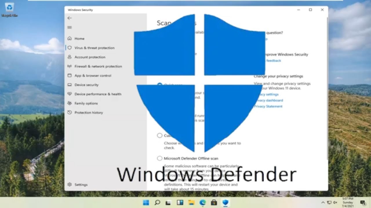How to Scan for Viruses With Windows Defender - Windows 11 [Tutorial ...
