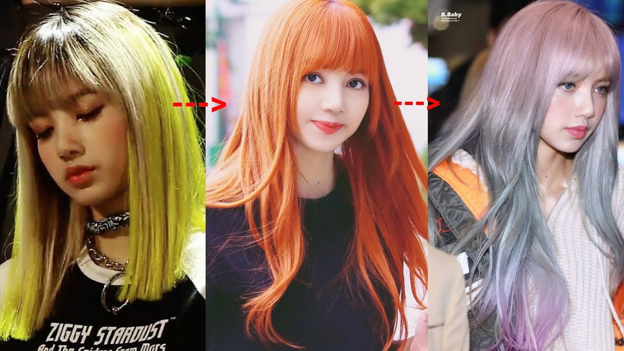 Lisa Blackpink Hair Colors, which one is your favorite? - YouTube