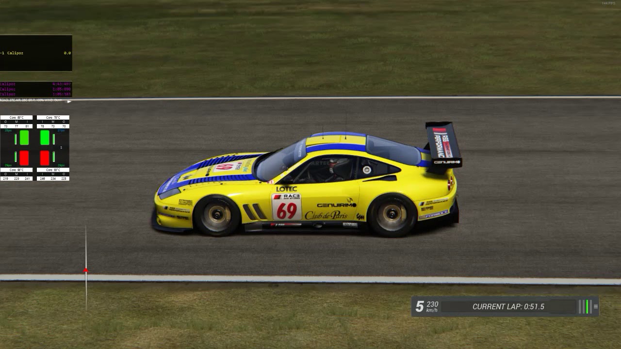 Ferrari at Donington mod showcase - YouTube