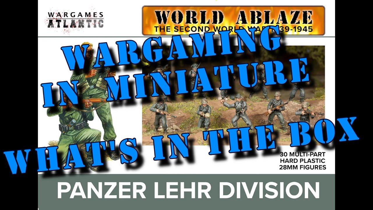 Wargaming in Miniature ☺ What's in the Box ☺ Wargames Atlantic 28mm WW2 ...