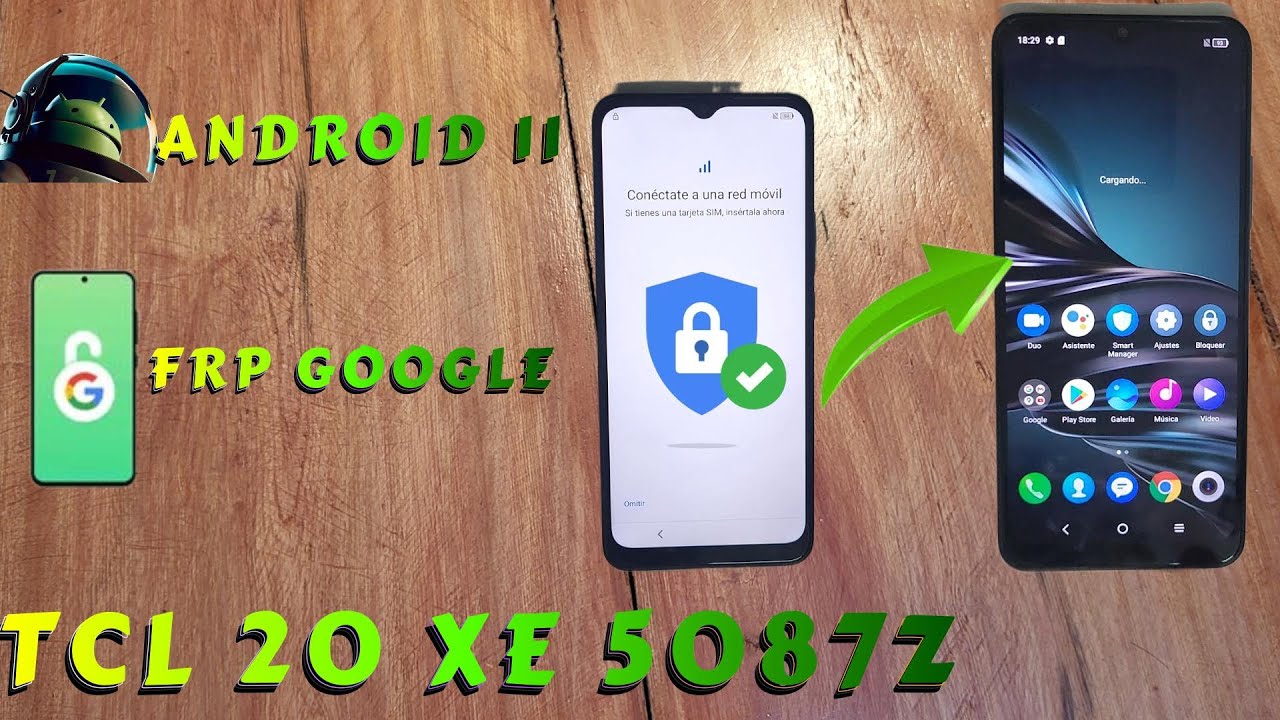 Eliminar Cuenta Google TCL 20 XE 5087Z Android 11 - YouTube