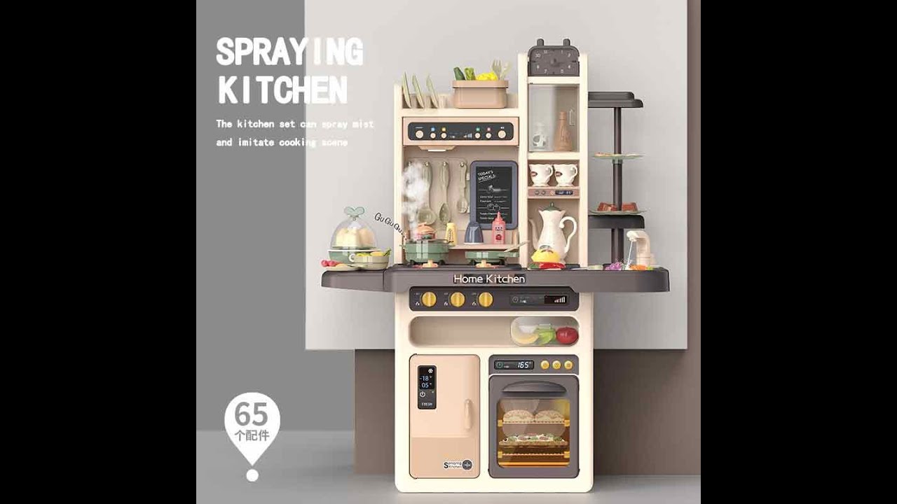 Unleash Your Inner Chef! Spraying Mist Kitchen Play Toy Cooking Set ...