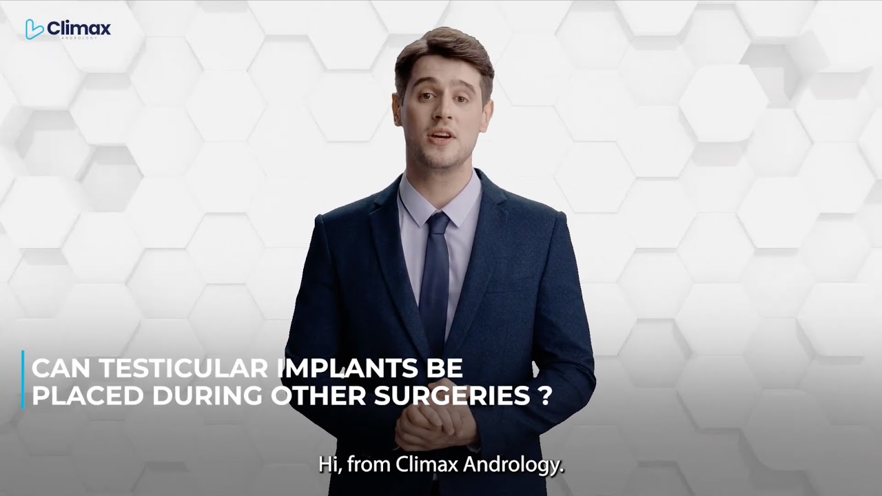 Can Testicular Implants Be Placed During - Climax Andrology - YouTube