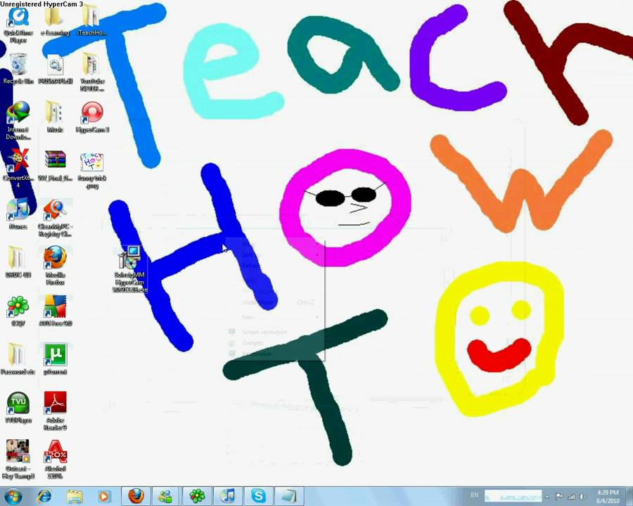 Lock your desktop icons Funny Trick - YouTube
