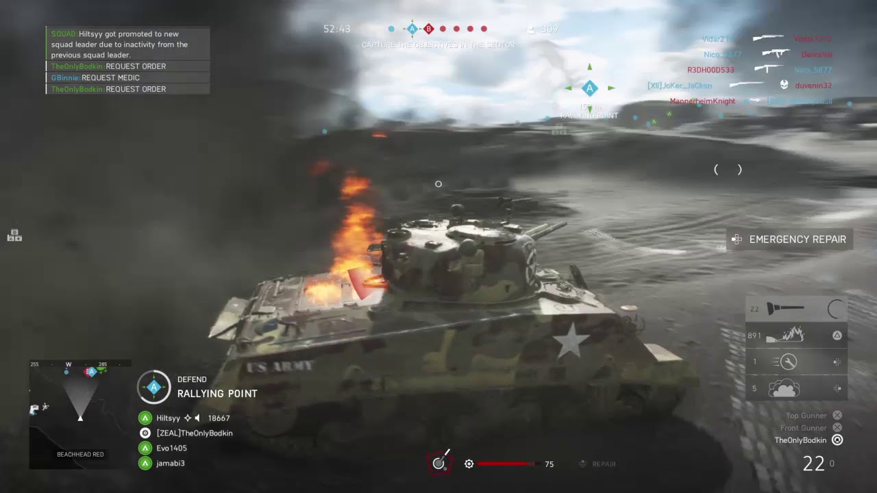 BF5 tank to plane kill - YouTube