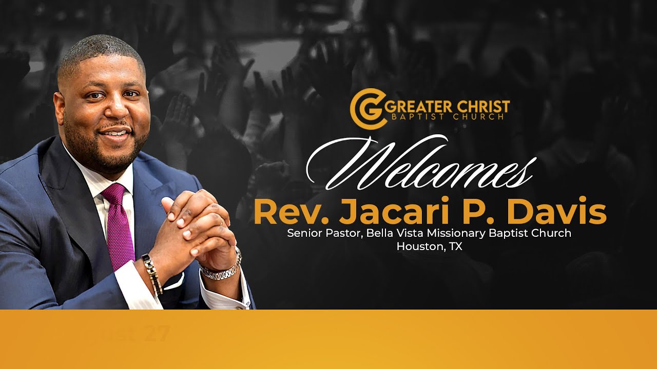 "Chaos or Community?" | Dr. Jacari P. Davis | August 27, 2023 - YouTube