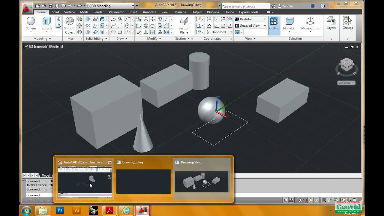 How To Video - 3D Mass Modeling - AutoCAD - YouTube