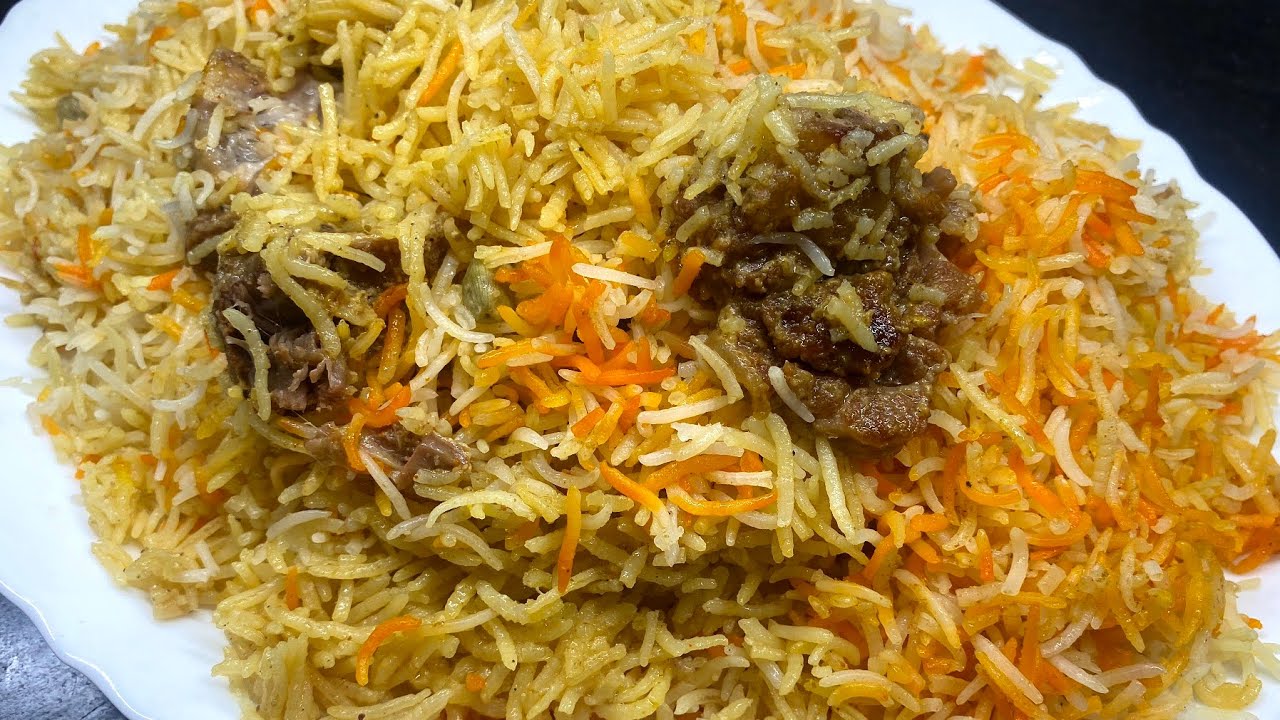 Lucknow Famous Idrees Biryani Original Recipe | Idris Mutton Biryani ...