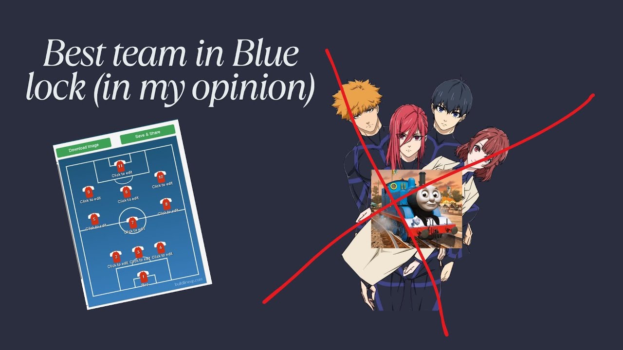 Blue lock : Best team (In my opinion) - YouTube