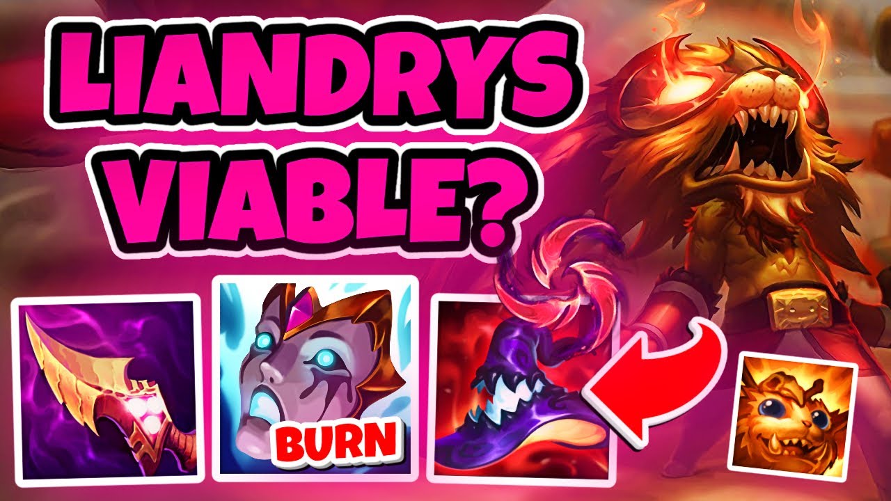 LIANDRY'S TORMENT IS VIABLE ON GNAR IN SEASON 14?!? Season 14 Gnar ...