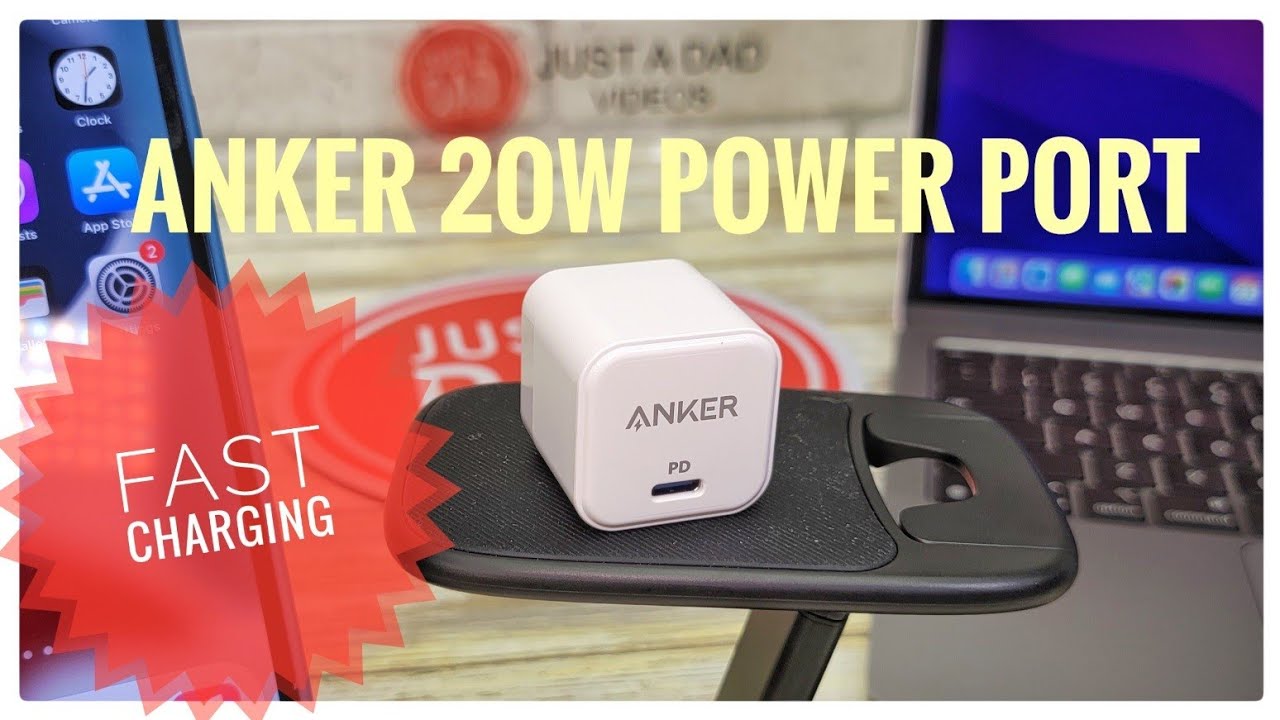 Review Anker 20W Fast Charger USB-C Power Port III Cube Great for ...