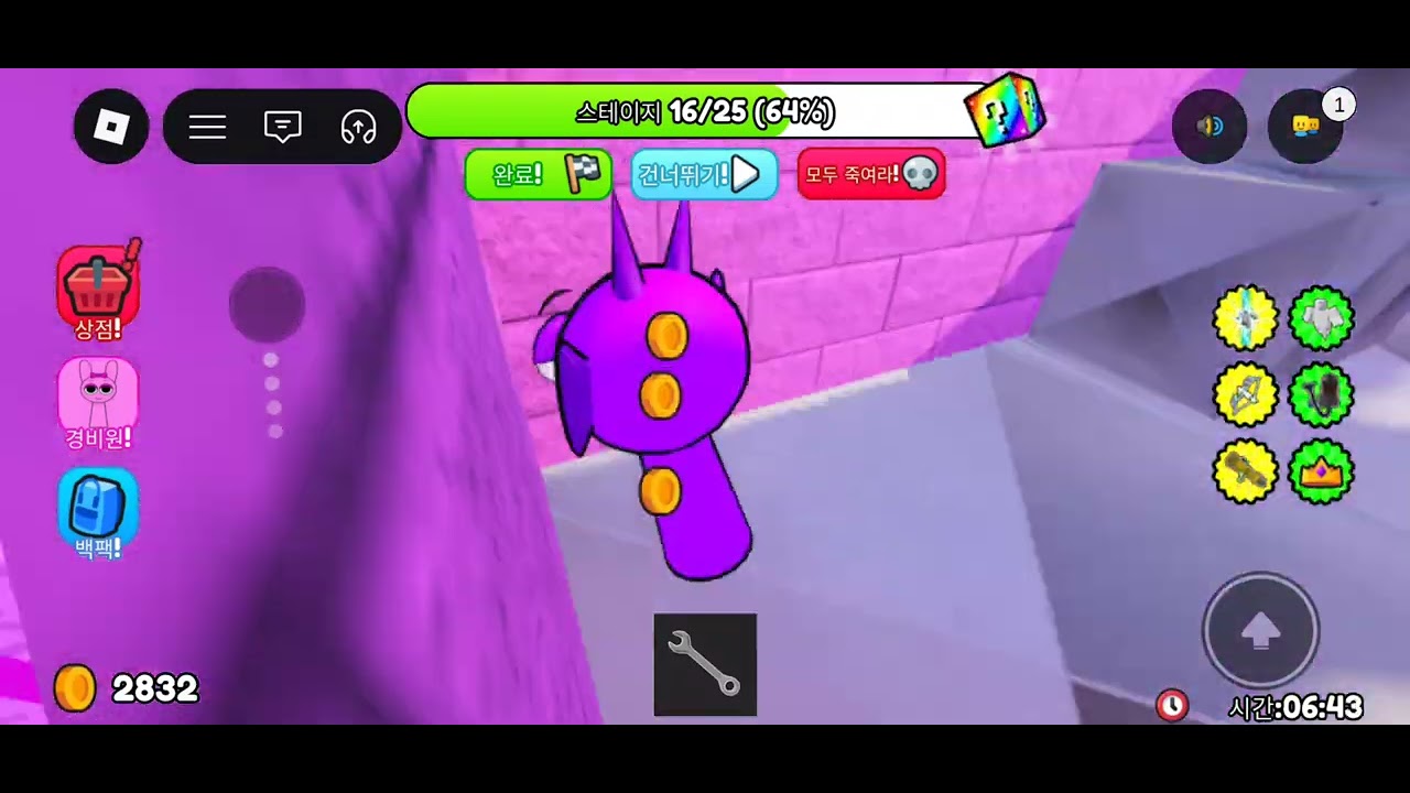 Sprunki Purple Played Sprunki Pinki Prison Run Obby in ROBLOXㅣ ...