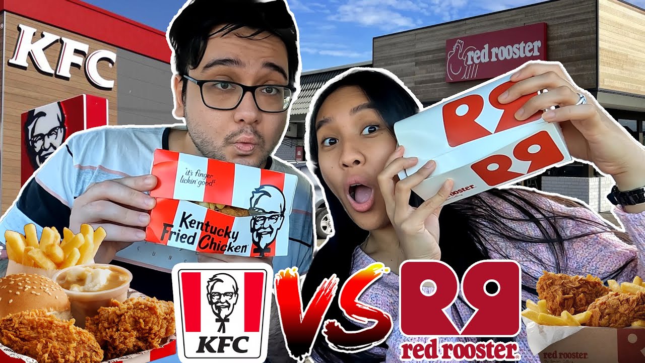 $4.95 Box Meal Showdown! Red Rooster Crunch Box Vs KFC Wicked Wings ...