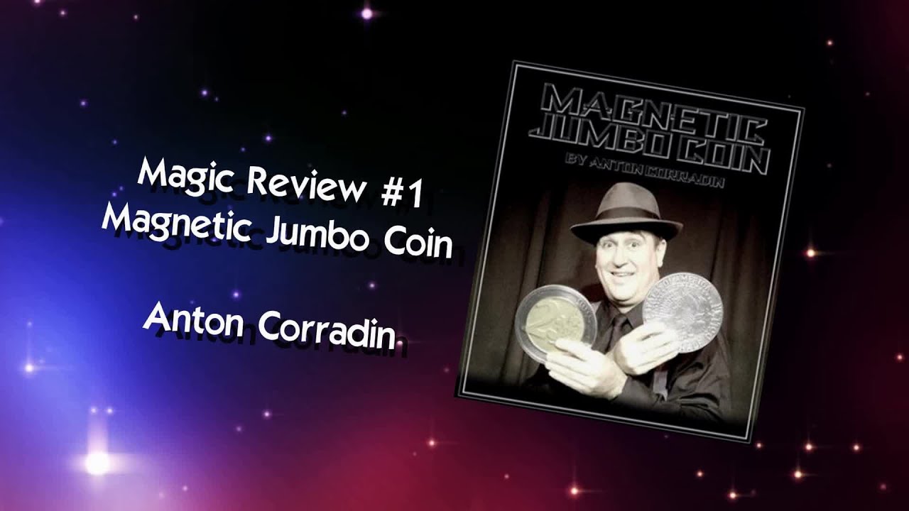 Magic Review #01 - Magnetic Jumbo Coin By Anton Corradin - YouTube