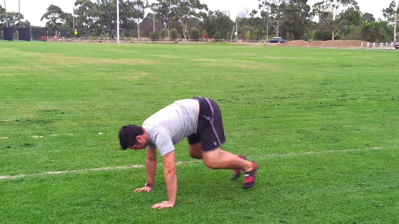 Bent Knee Squat Thrust - YouTube