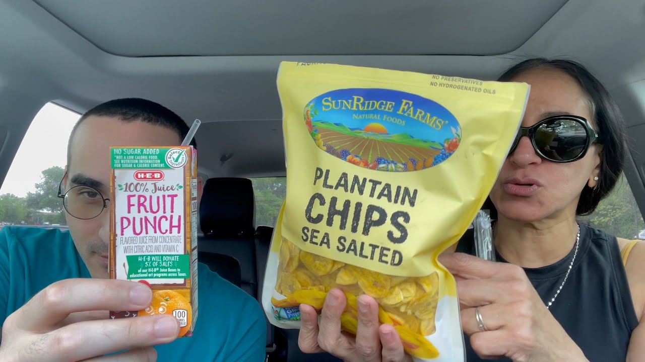 Sunridge Farms Plantain Chips Snack Food Review - YouTube