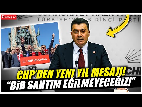 CHP Parti Sözcüsü Zeynel Emre'den yeni yıl mesajı: Bir santim eğilmeyeceğiz!