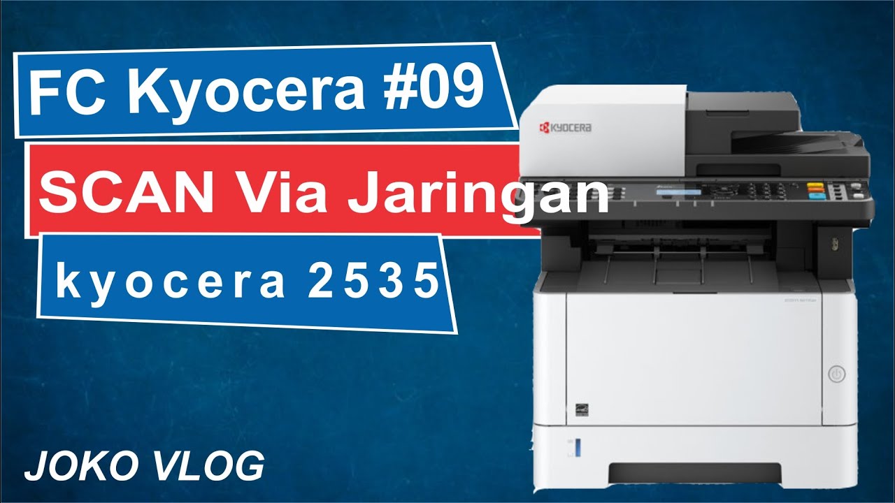 fotocopy Kyocera #09 cara scan banyak di blade dan ADF di kyocera 2535 ...